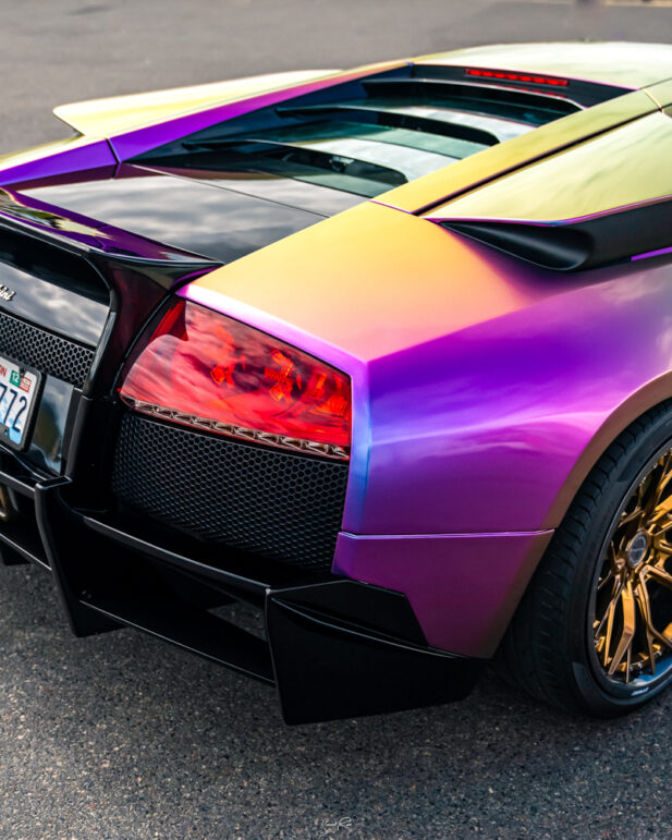 Celestial Unicorn wrapped Lamborghini Murciélago - Brixton Forged™