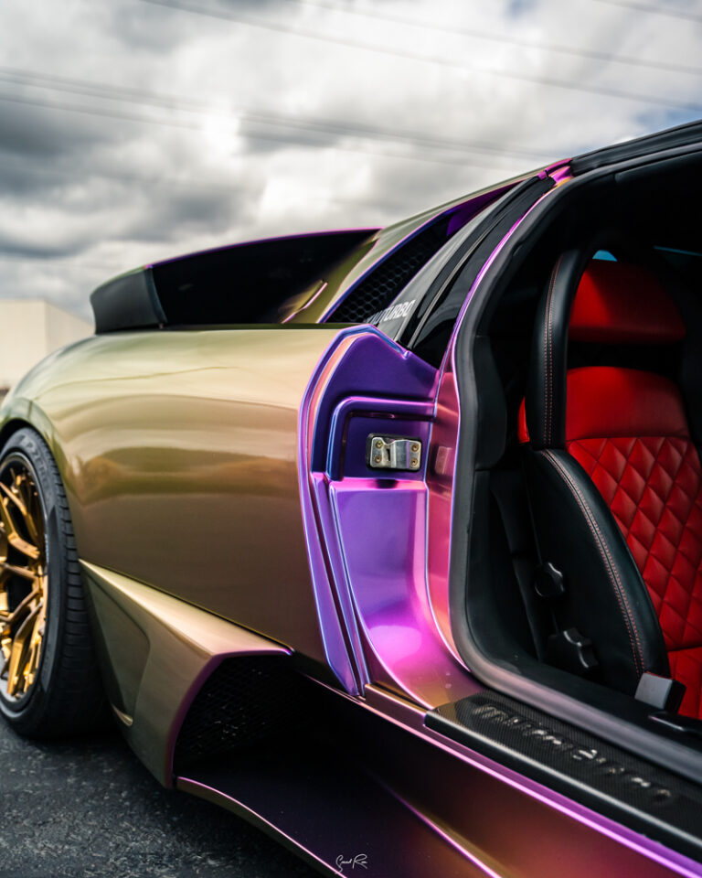 Celestial Unicorn wrapped Lamborghini Murciélago - Brixton Forged™