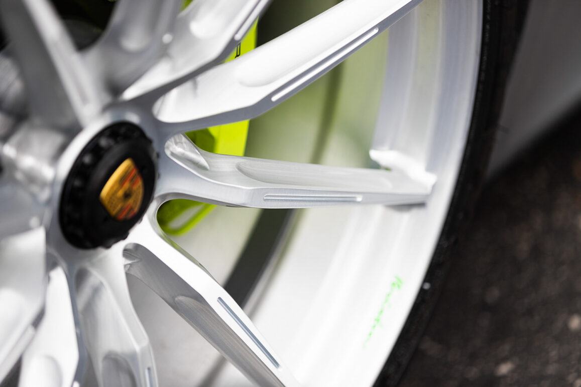 Silver Porsche 918 Spyder - Brixton Forged™