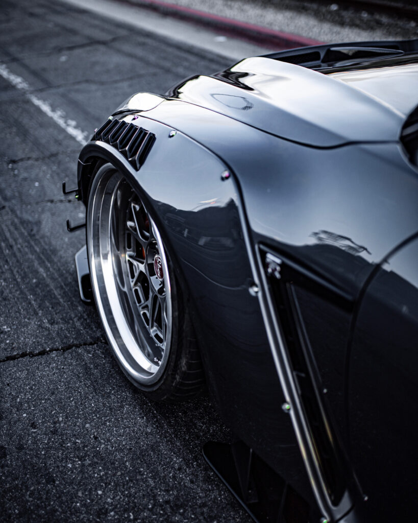 Grey Nissan GTR R35 - Brixton Forged™