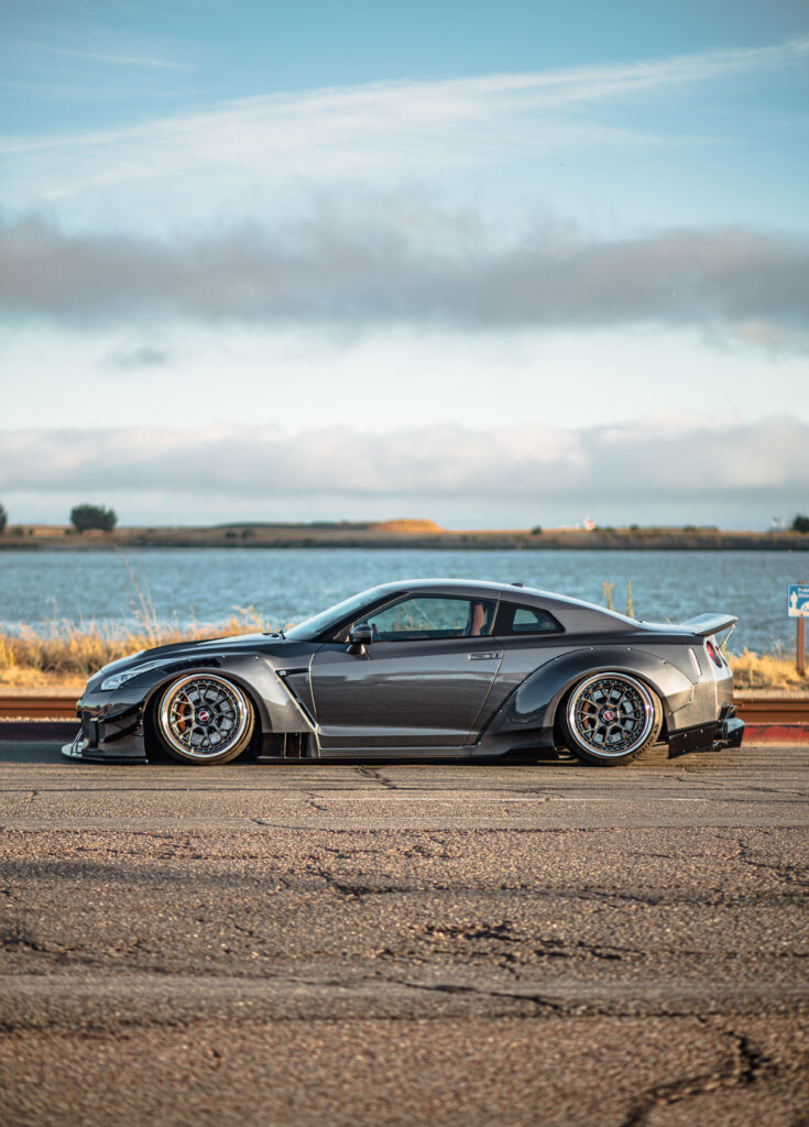 Grey Nissan GTR R35 - Brixton Forged™