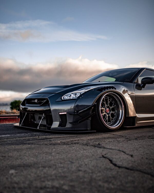 Grey Nissan GTR R35 - Brixton Forged™