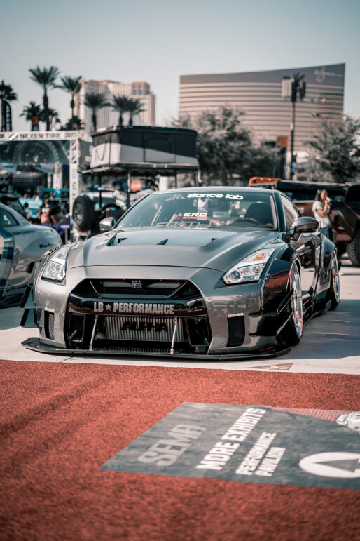 Grey Nissan GTR R35 - Brixton Forged™