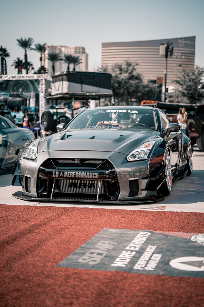 Grey Nissan GTR R35 - Brixton Forged™