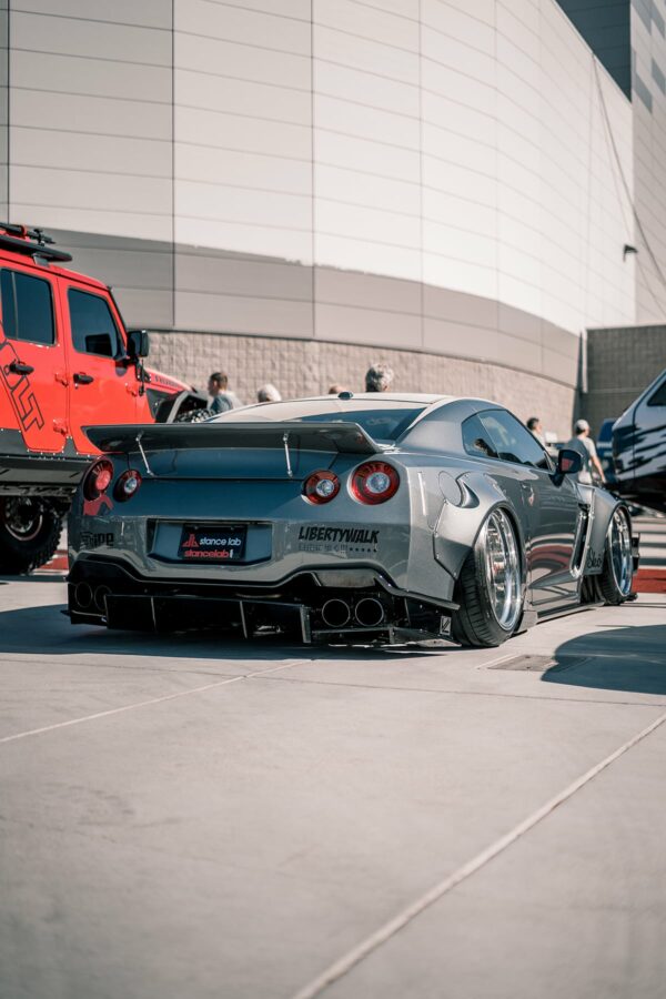 Grey Nissan GTR R35 - Brixton Forged™