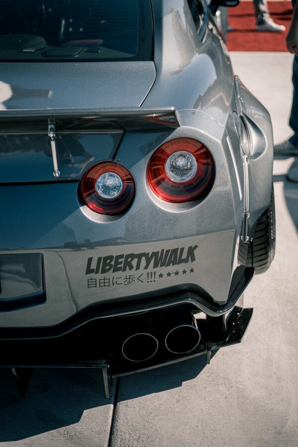 Grey Nissan GTR R35 - Brixton Forged™