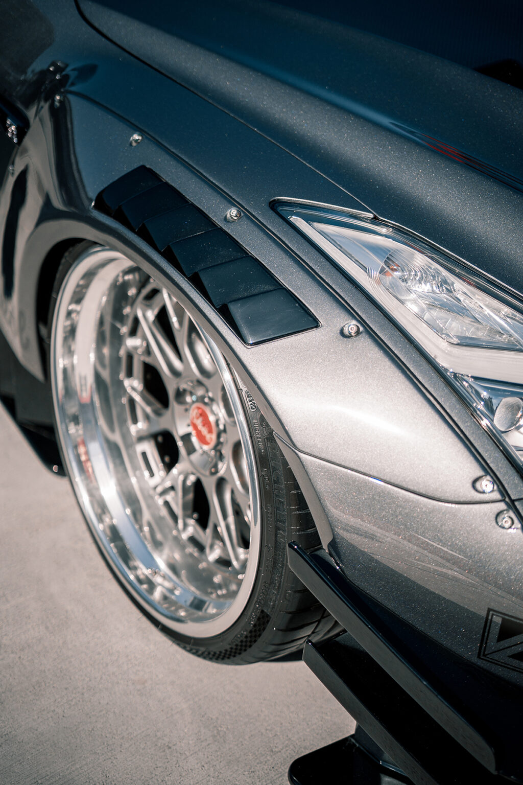 Grey Nissan GTR R35 - Brixton Forged™