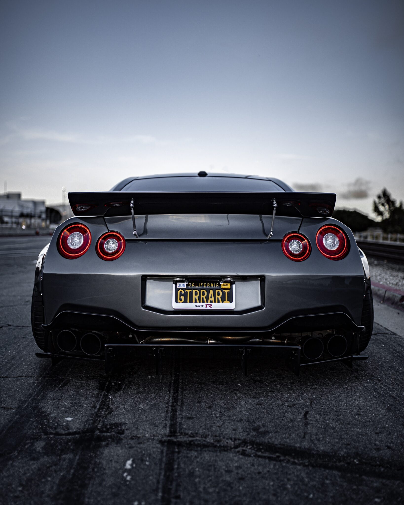 Grey Nissan GTR R35 - Brixton Forged™