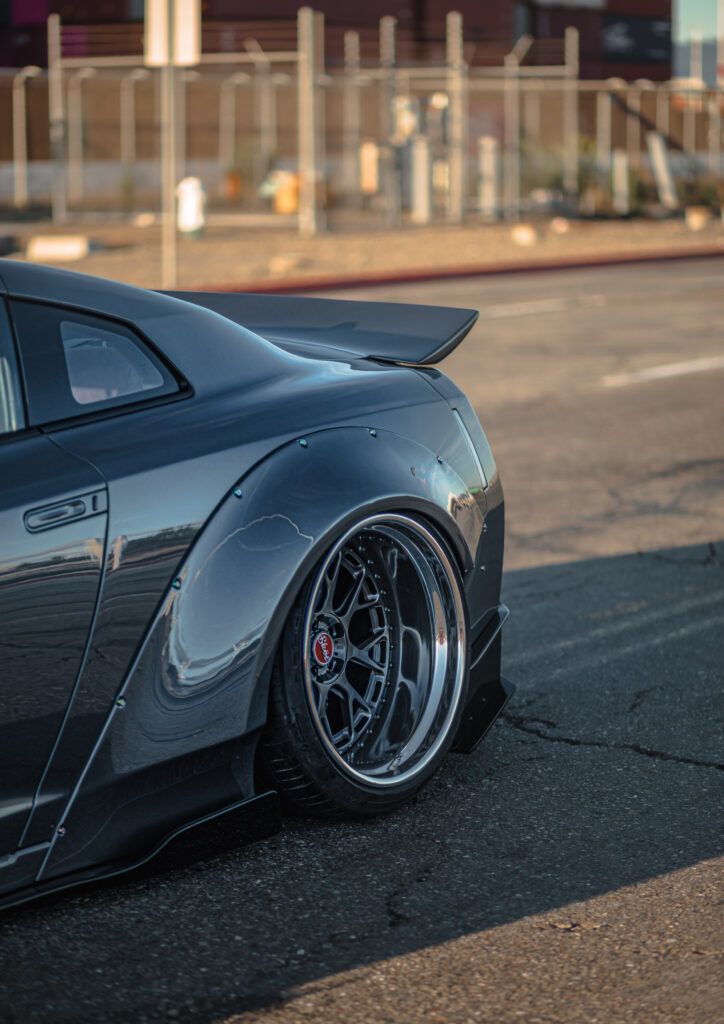 Grey Nissan GTR R35 - Brixton Forged™
