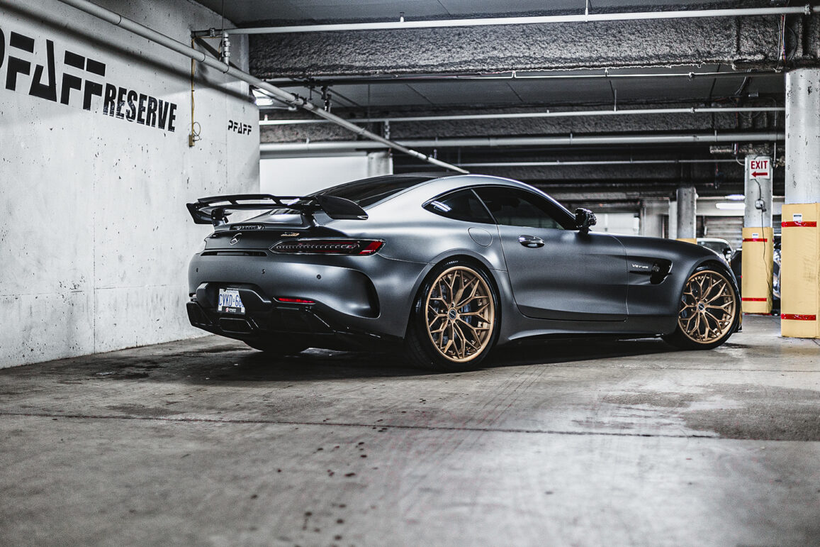 Black Mercedes AMG GTR - Brixton Forged™