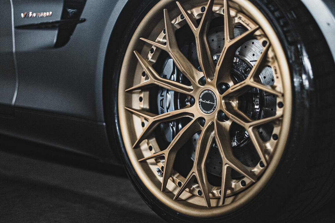 Black Mercedes AMG GTR - Brixton Forged™