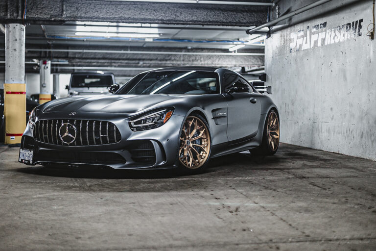 Black Mercedes AMG GTR - Brixton Forged™
