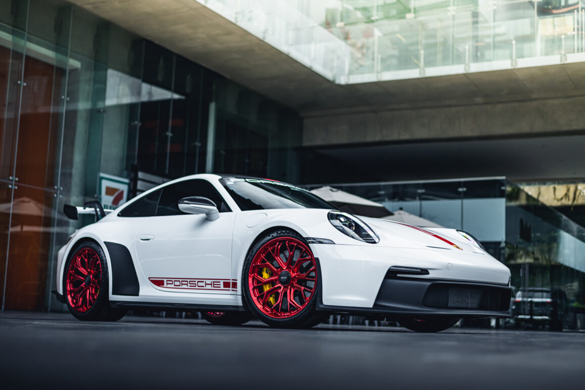 White Porsche GT3 - Brixton Forged™