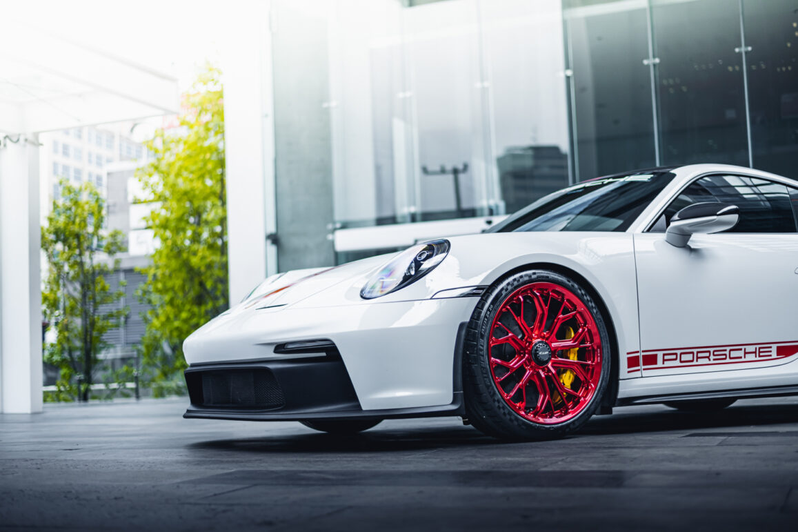 White Porsche GT3 - Brixton Forged™