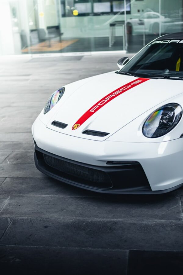 White Porsche GT3 - Brixton Forged™