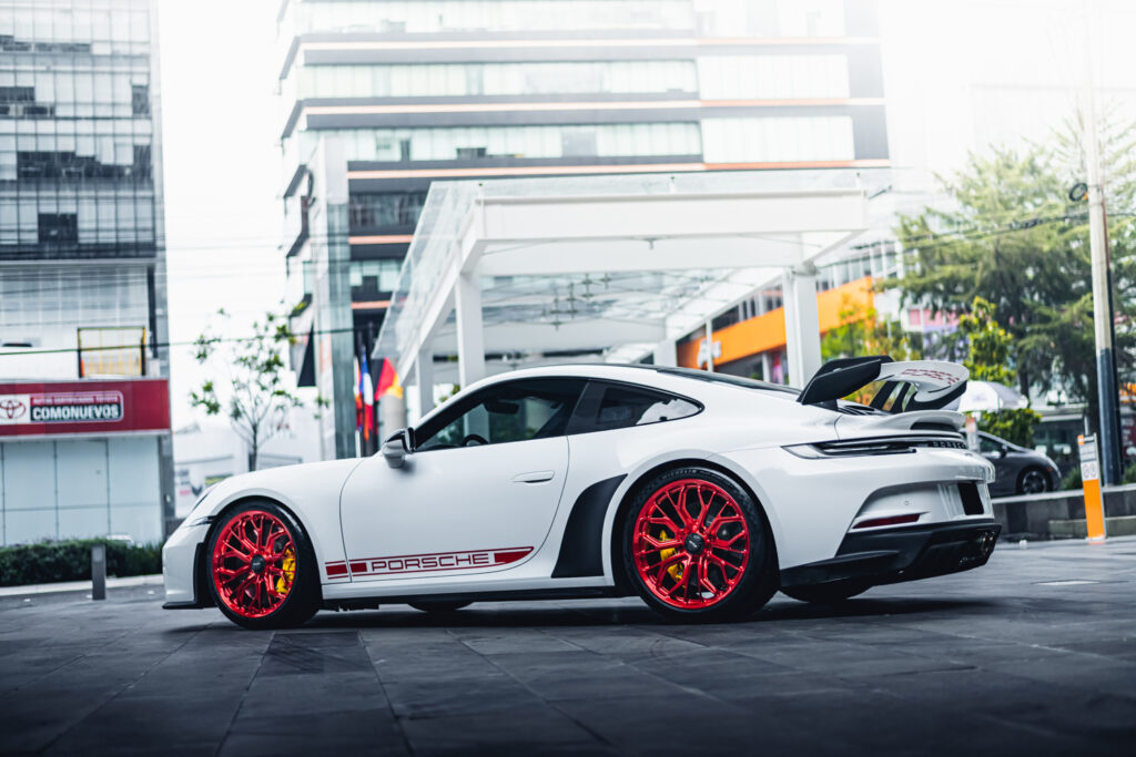 White Porsche GT3 - Brixton Forged™