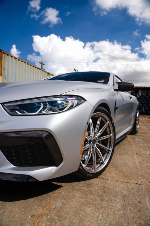Grey BMW M8 Competition - Brixton Forged™