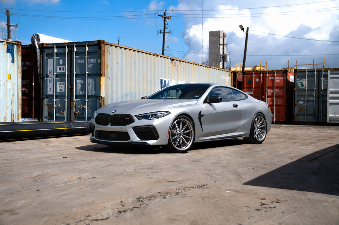 Grey BMW M8 Competition - Brixton Forged™