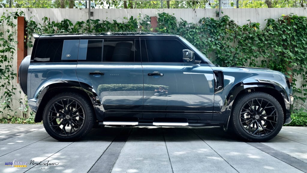 Blue Land Rover Defender - Brixton Forged™