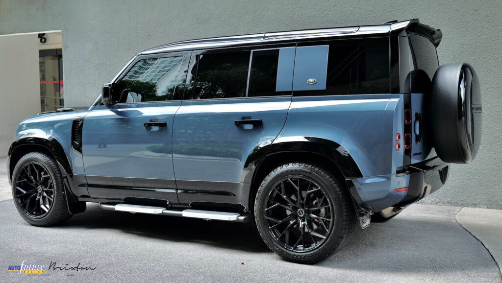 Blue Land Rover Defender - Brixton Forged™