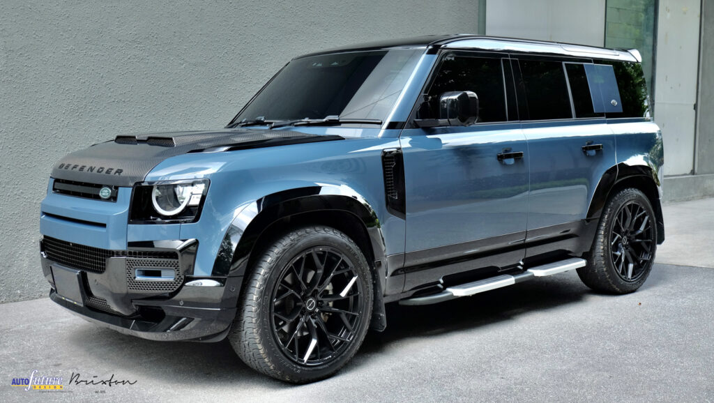 Blue Land Rover Defender - Brixton Forged™