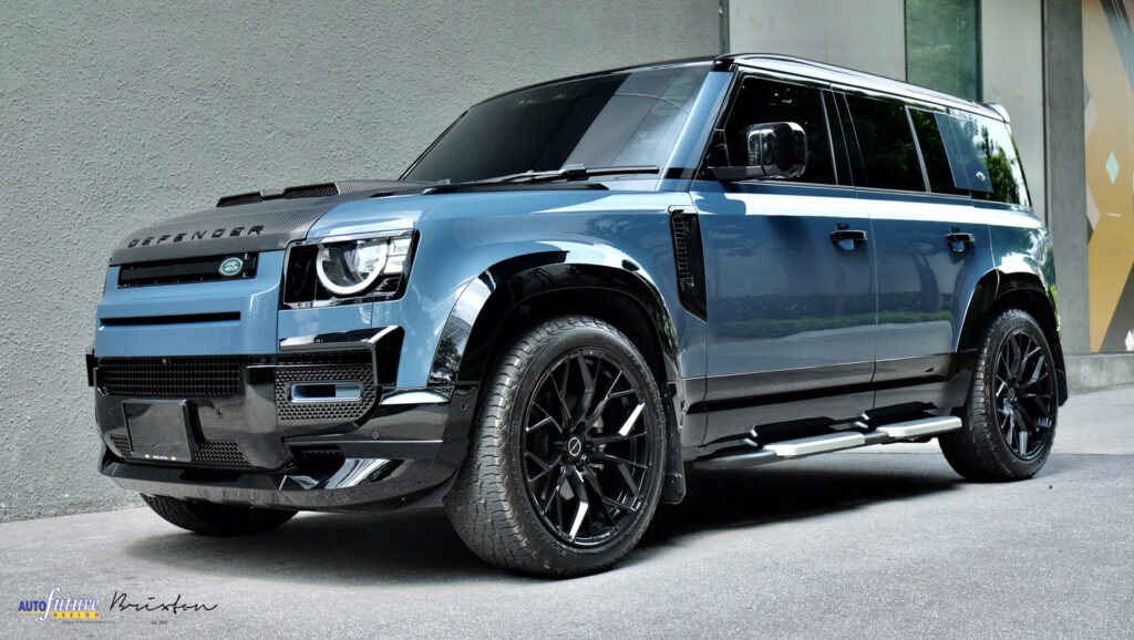 Blue Land Rover Defender - Brixton Forged™