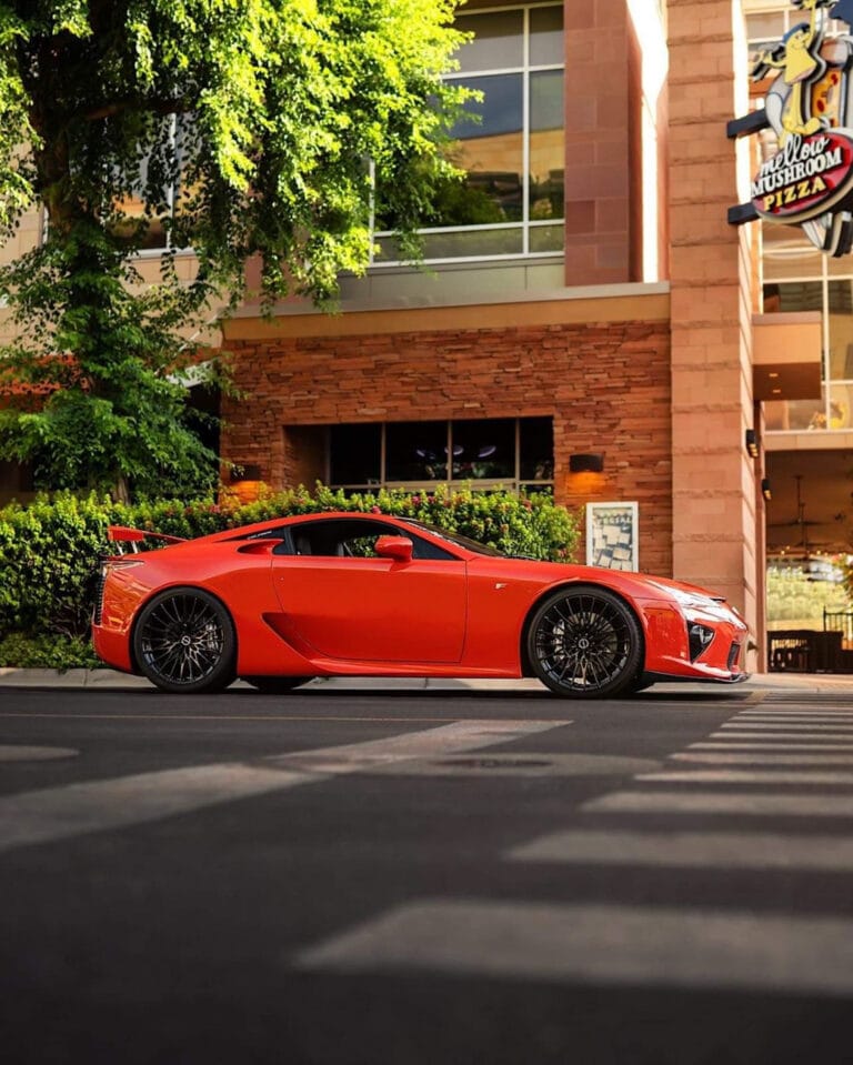 Orange Lexus LFA - Brixton Forged™