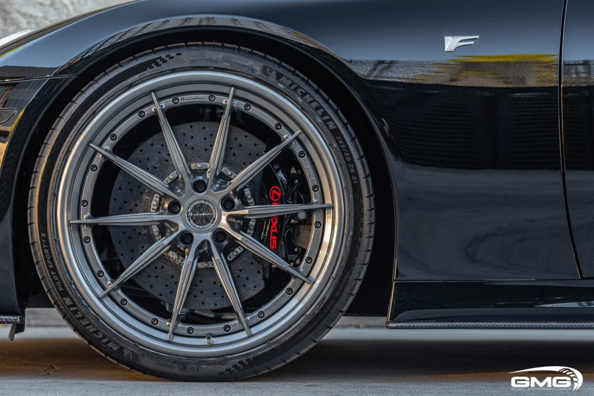 Black Lexus LFA - Brixton Forged™