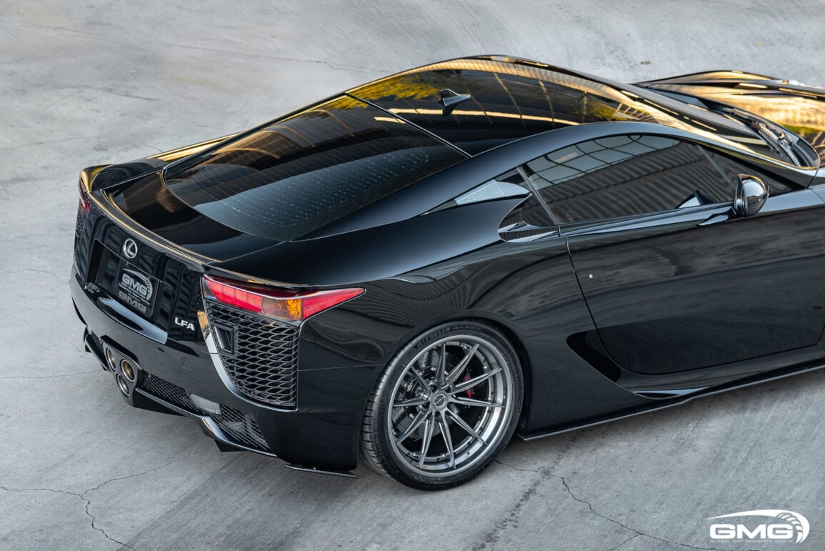 Black Lexus LFA - Brixton Forged™