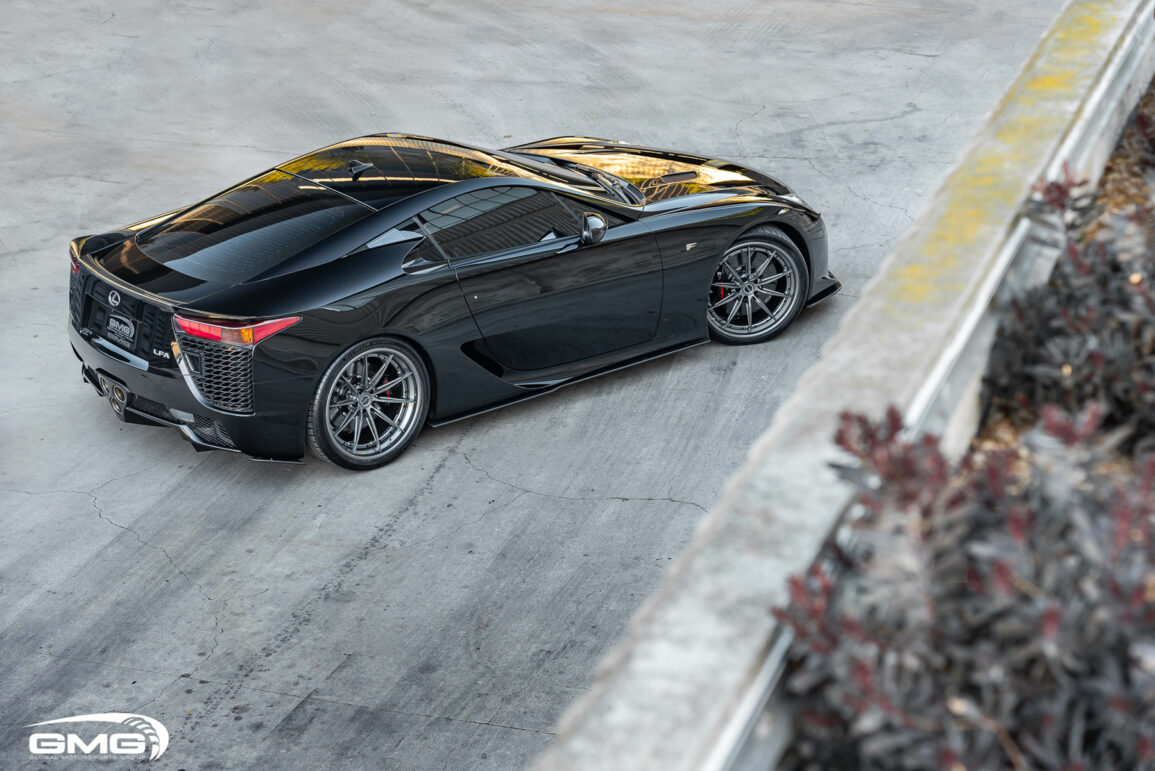 Black Lexus LFA - Brixton Forged™