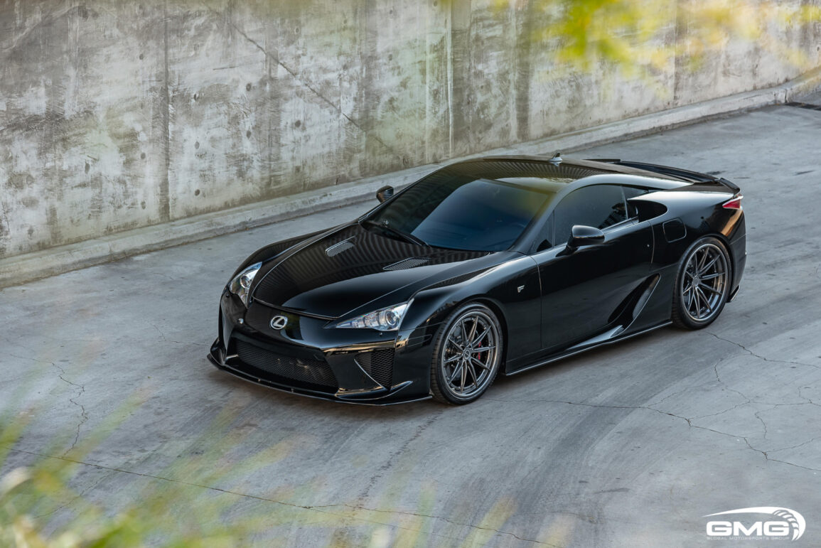 Black Lexus LFA - Brixton Forged™