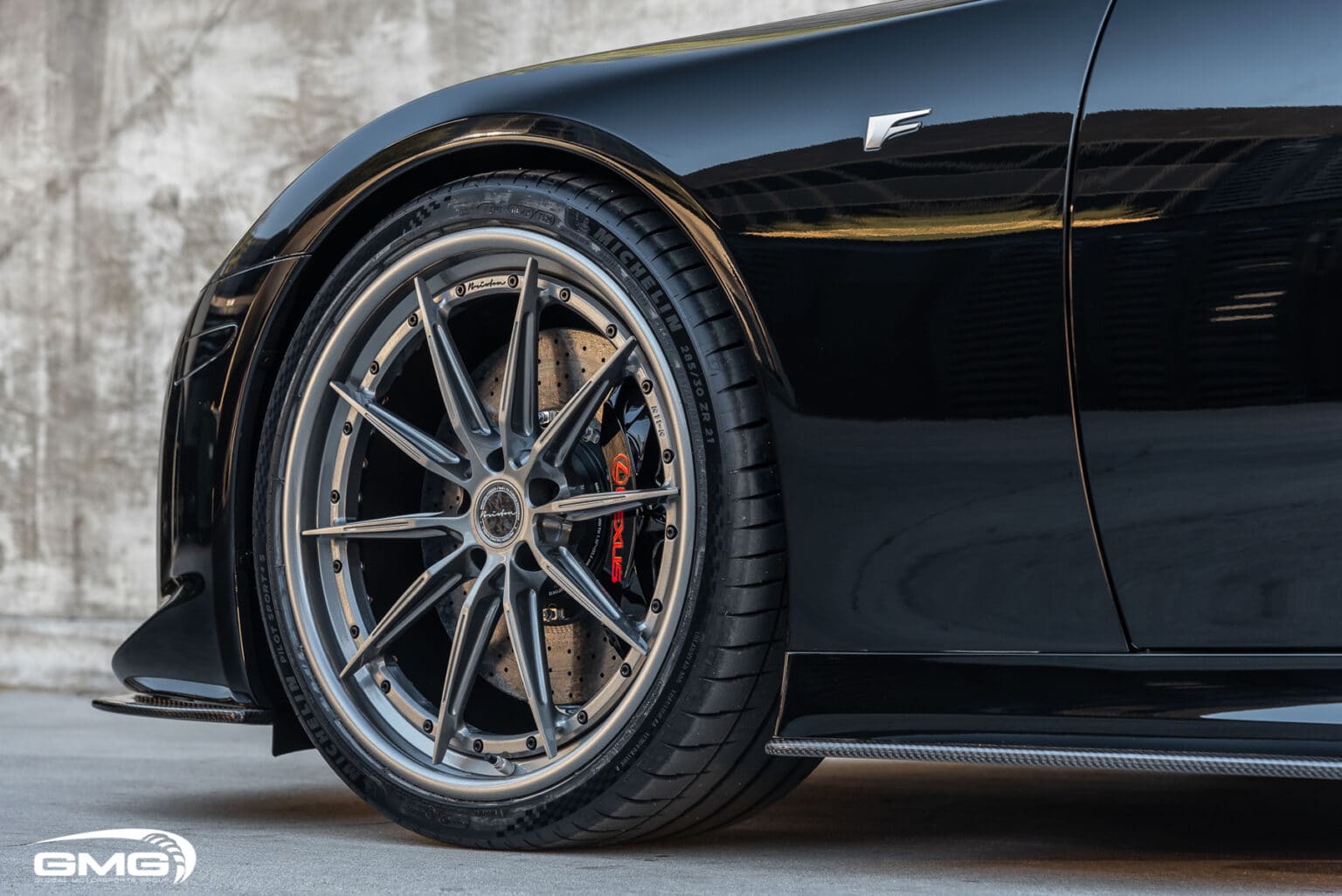 Black Lexus LFA - Brixton Forged™