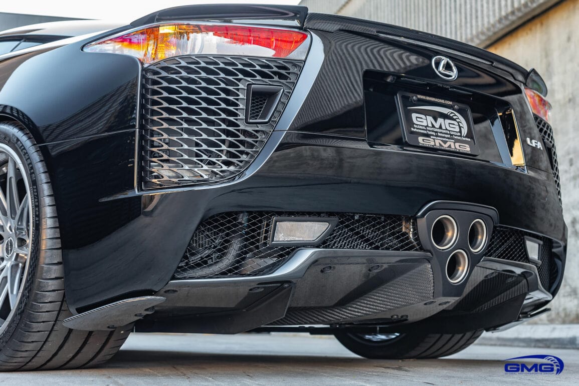 Black Lexus LFA - Brixton Forged™