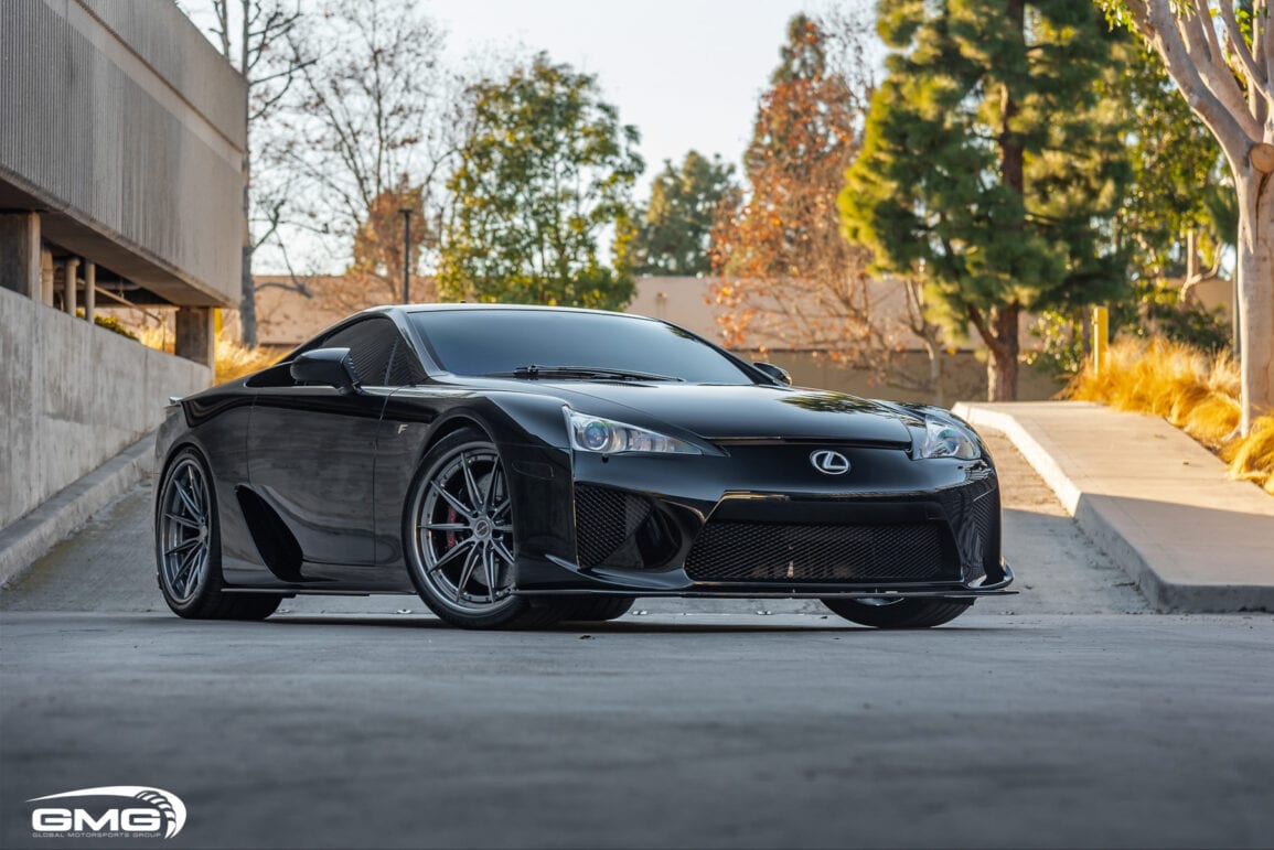 Black Lexus LFA - Brixton Forged™