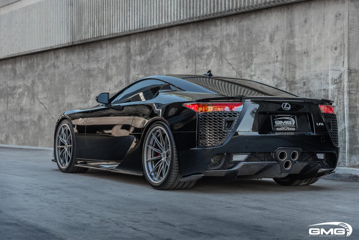 Black Lexus LFA - Brixton Forged™