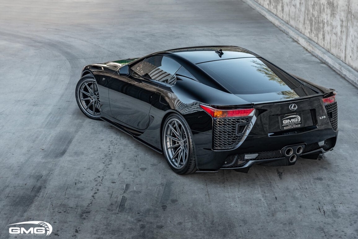 Black Lexus LFA - Brixton Forged™