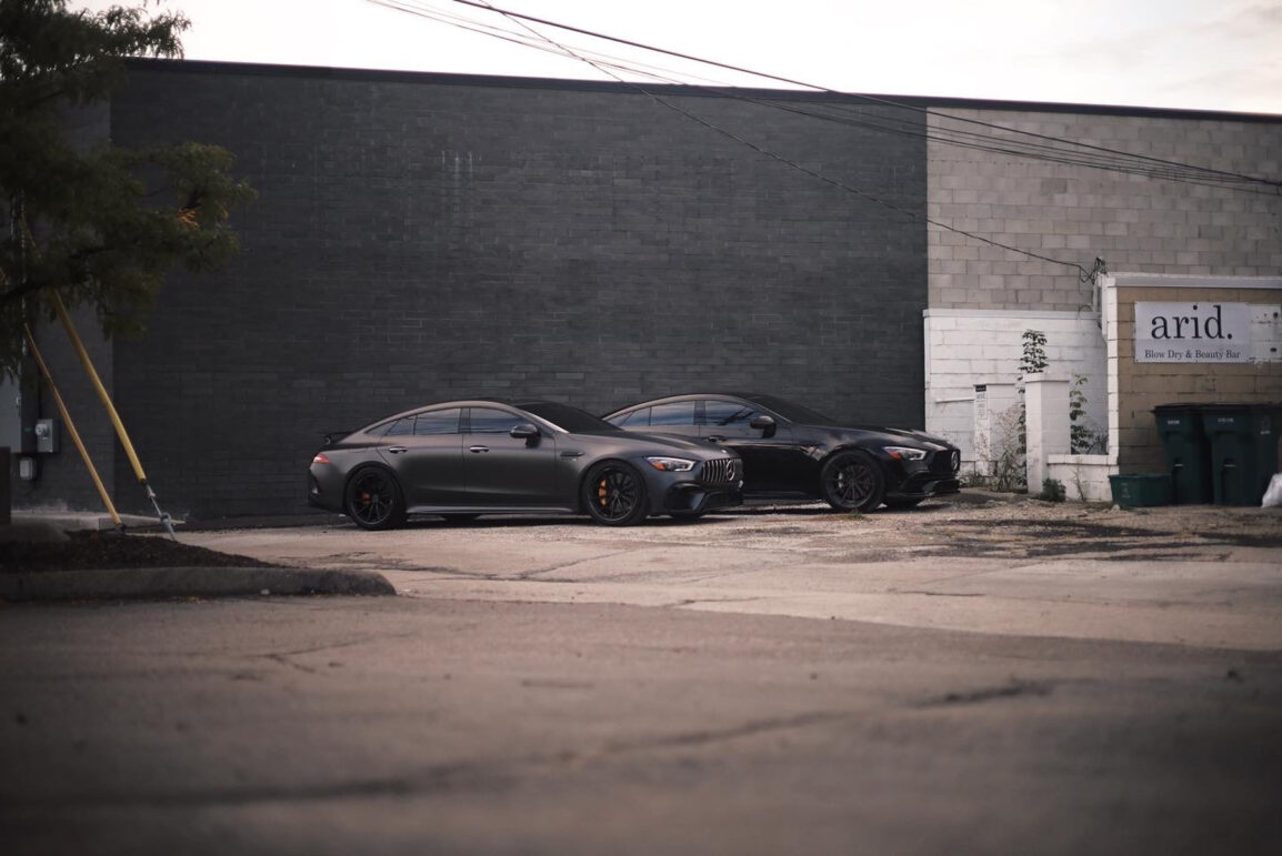 Black Mercedes Benz C63s AMG - Brixton Forged™