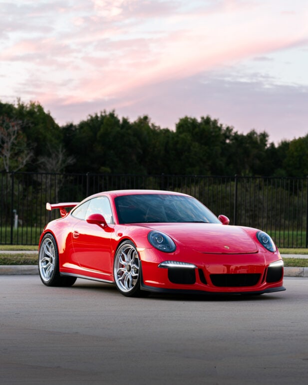 Red Porsche GT3 - Brixton Forged™