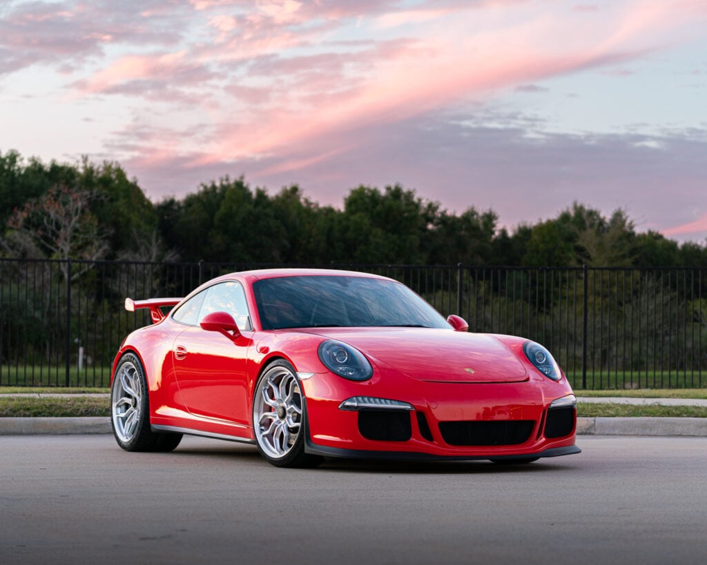 Red Porsche GT3 - Brixton Forged™