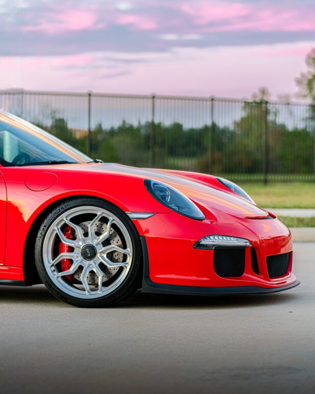 Red Porsche GT3 - Brixton Forged™