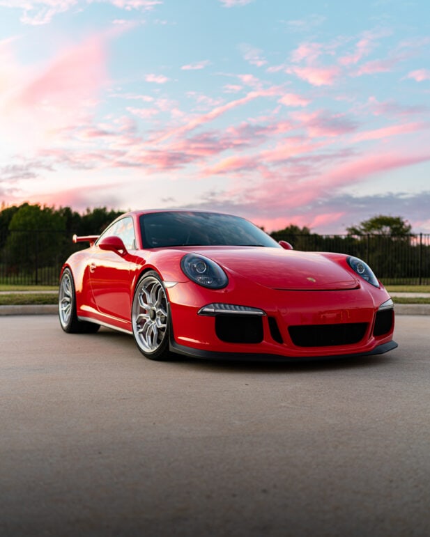 Red Porsche GT3 - Brixton Forged™