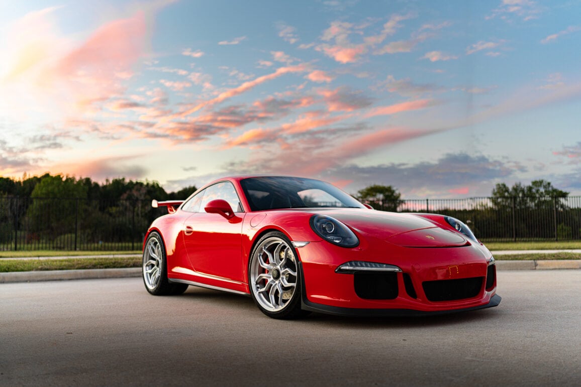 Red Porsche GT3 - Brixton Forged™