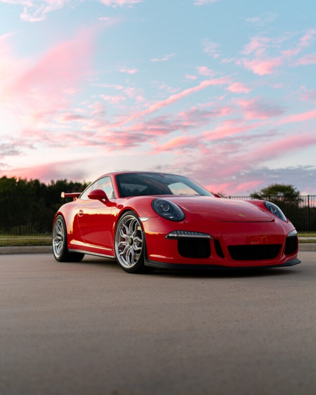 Red Porsche GT3 - Brixton Forged™