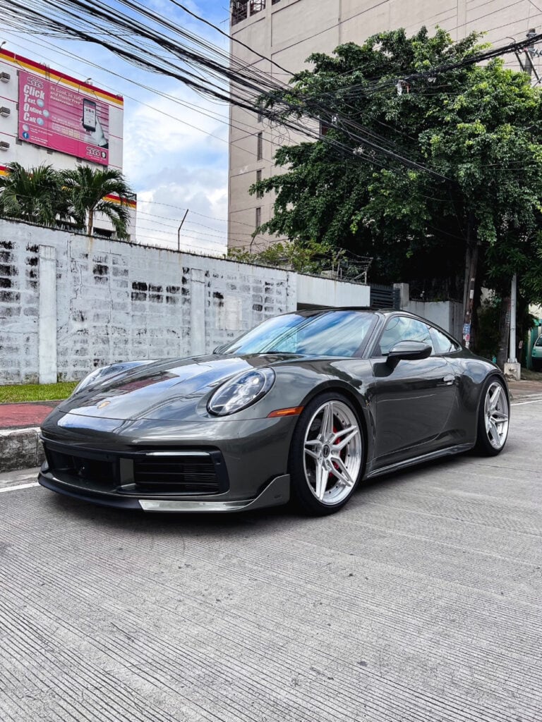 Grey Porsche 992 - Brixton Forged™