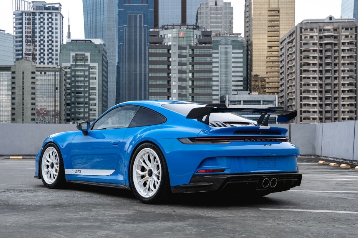 Blue Porsche 992 GT3 - Brixton Forged™