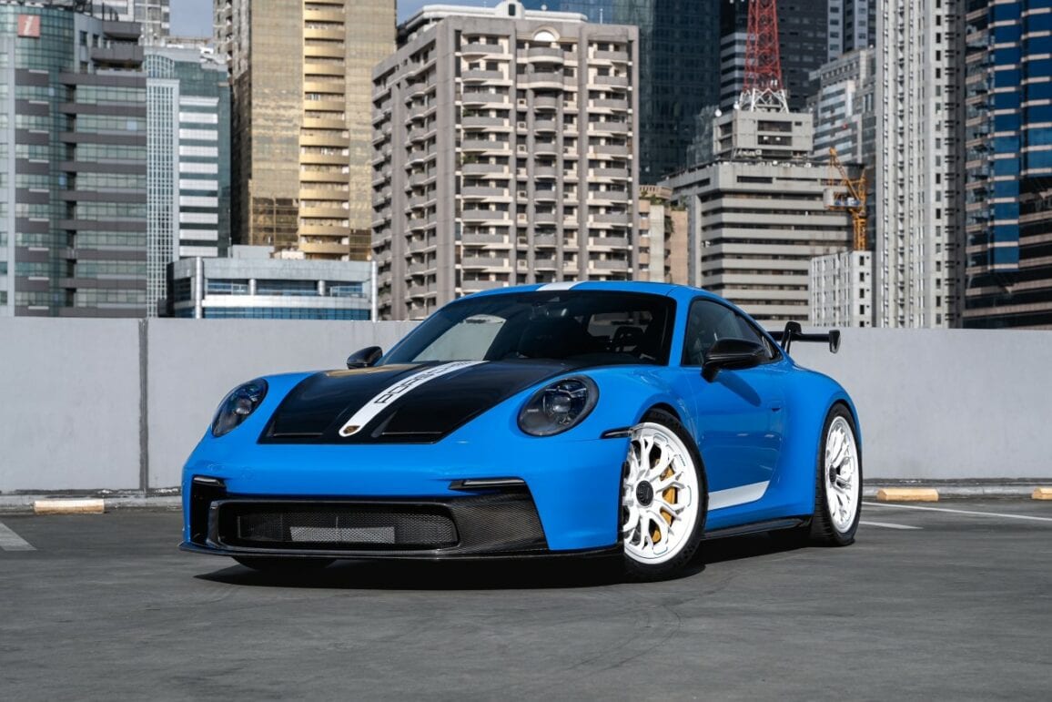 Blue Porsche 992 GT3 - Brixton Forged™