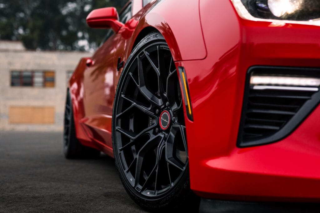 Red Chevrolet Camaro SS - Brixton Forged™