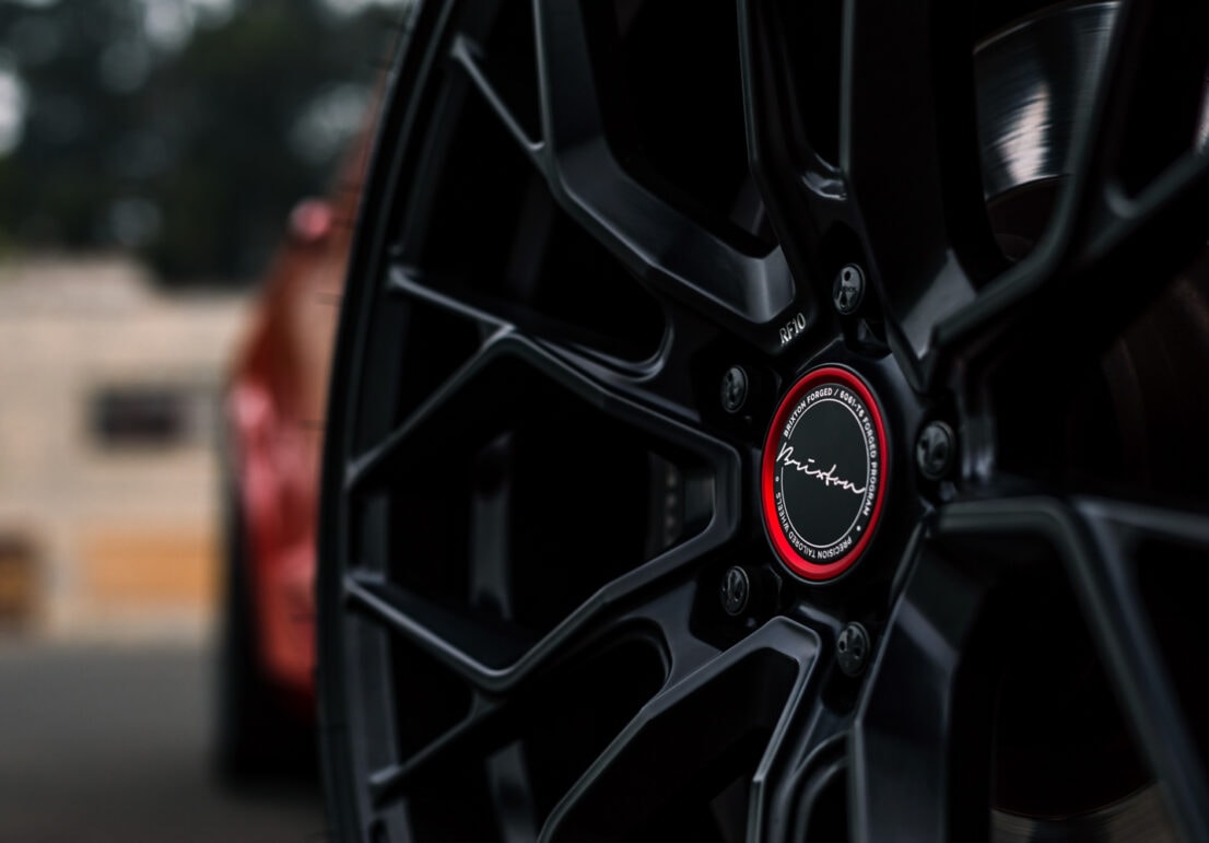 Red Chevrolet Camaro SS - Brixton Forged™