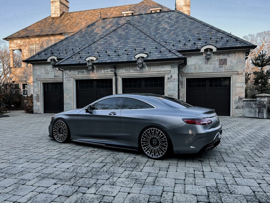 Grey Mercedes Benz S63 AMG - Brixton Forged™