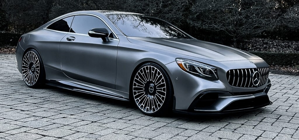 Grey Mercedes Benz S63 AMG - Brixton Forged™